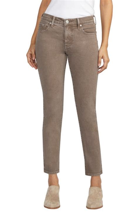 Womens Brown Straight Leg Jeans Nordstrom