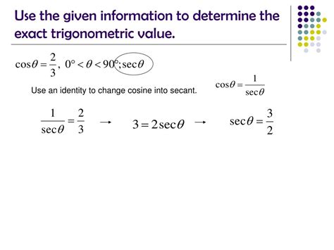 Ppt 71 Basic Trigonometric Identities Powerpoint Presentation Free