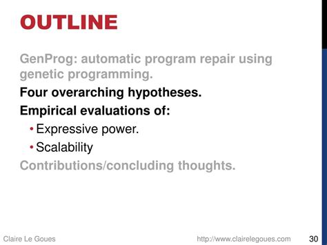 Ppt Automatic Program Repair Using Genetic Programming Powerpoint