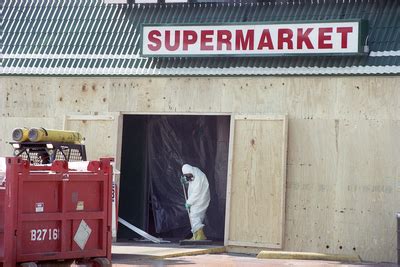 Closed Mexia Supermarket By Dale Blackwell
