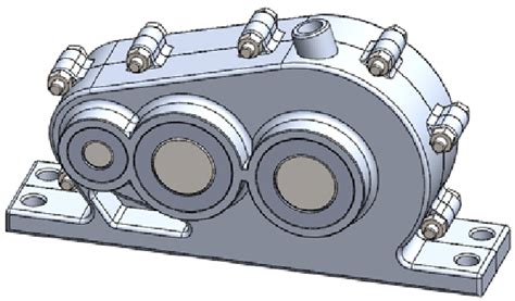 Solid Model Of The Gearbox 3 Establishment Of Finite Element Model Of Download Scientific