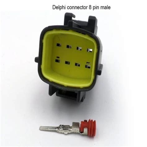 Female Delphi Connector 8 Pin Male 4 Mm At 37 10 Piece In Chennai ID 25867628755