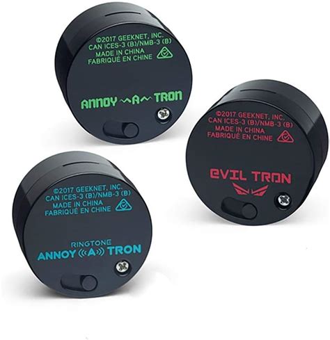 Annoy A Tron Prankster Pack 3 0 Enthält 3 Thinkgeek Prank Produkte Annoy A Tron Ringtone