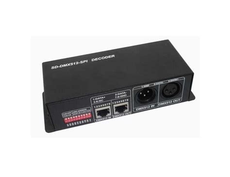 Sd Card Dmx Signal Decoder Spi Output Dc12v