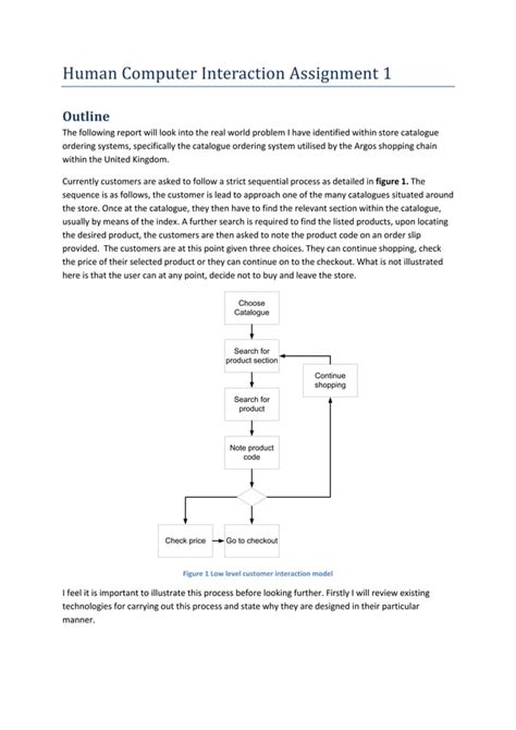 Human Computer Interaction Assignment 1 Pixsdesign Pdf