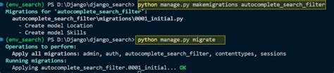 Django Search Autocomplete With Filter