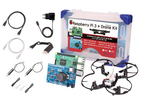 [47호]라즈베리파이3와 드론제어방법을 한번에 배우는 교육용 키트 Pro And Lite Ntrexgo 디바이스마트 엔티