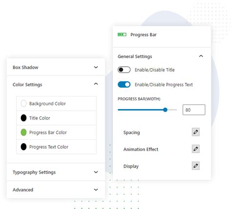 progress bar variations spice blocks