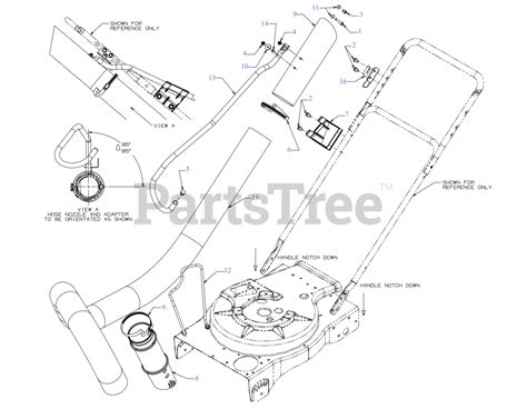 Cub Cadet Csv 050 24b 05mp710 Cub Cadet Chippershreddervacuum 2019 Vacuum Hose Parts