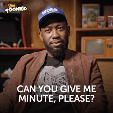 Can You Give Me A Minute Please Lamorne Morris  Can You Give Me A