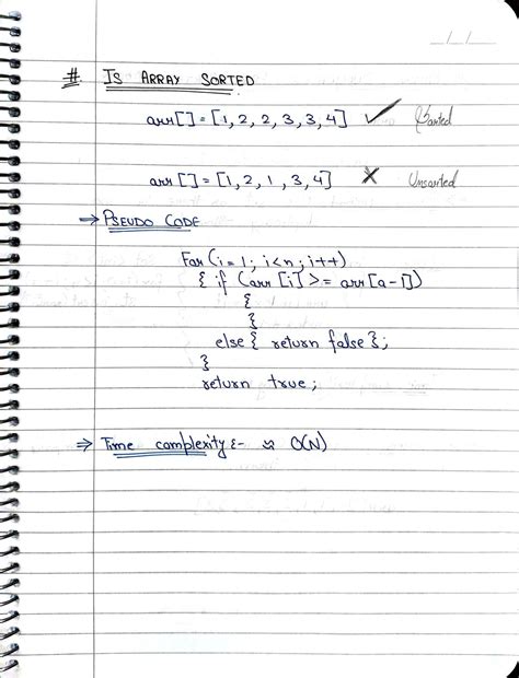 Vinay Dhiman On Linkedin Day07 Solving Dsa 1 Check If The Array Is