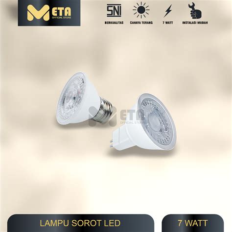 Jual Lampu Sorot Halogen W Lampu Sorot Rell Track Watt Fitting Standard Shopee Indonesia