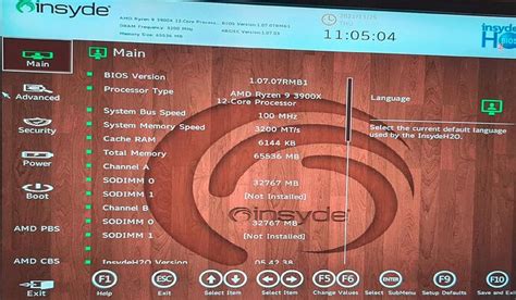 Request Unlock Advanced Menu Insyde Bios BIOS Modding Requests Win Raid Forum