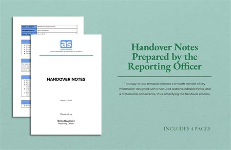Commissioning And Handover Report In Word Google Docs Download Template Net
