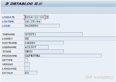 Sap 如何快速实现自定义表的修改日志记录 知乎