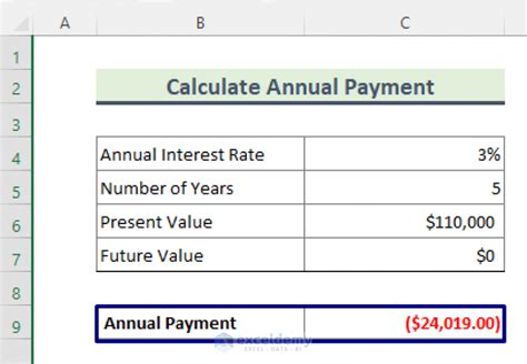 How To Use Excel Pmt Function 4 Quick Examples Exceldemy