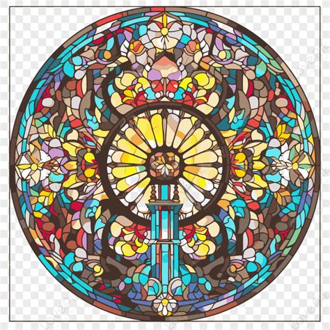 스테인드 글라스 벡터상표클립 아트만화 Png 일러스트 무료 다운로드 Lovepik
