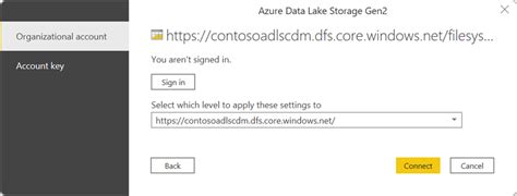 Using Azure Data Lake Gen 2 With Power Bi