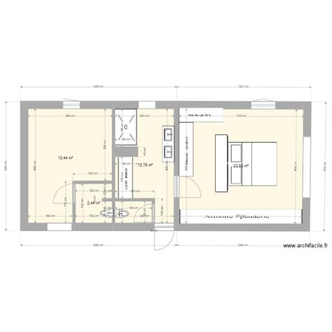 Extension Plan 4 Pièces 50 M2 Dessiné Par Benidur