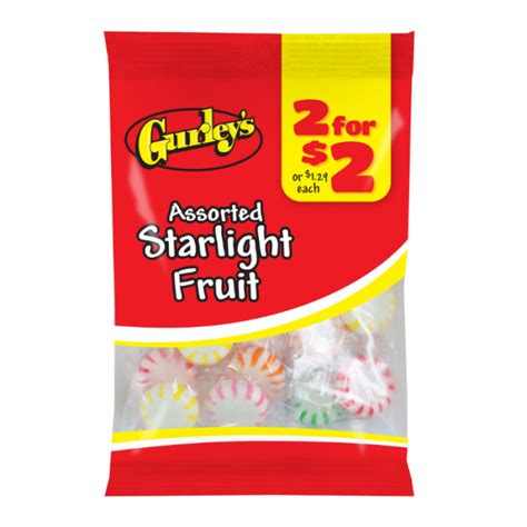 Clearance Special Gurleys Starlight Fruit 325oz 92g Best