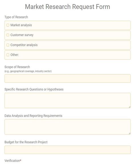 Data Analysis Request Form Template