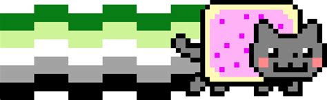 Nyan Cat Rainbow Trail