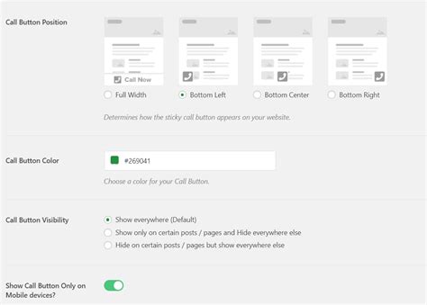 Add Floatingstatic Call Now Button To Wordpress Wp Call Button Wp Missing