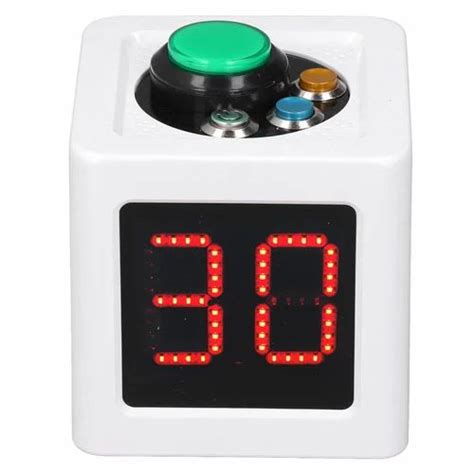 Countdown Stopwatch Cube Timer 14in Hd Display Adjustable Brightness