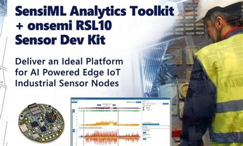 sensiml teams with onsemi for industrial edge ai sensing applications