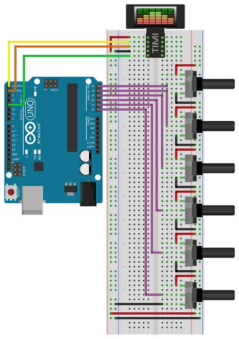 Spectrum Values From Arduino Analog Pins