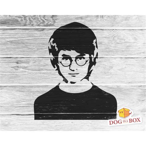 Harry Potter Stencil N Famous People Stencil Geek And Nerd Stencil