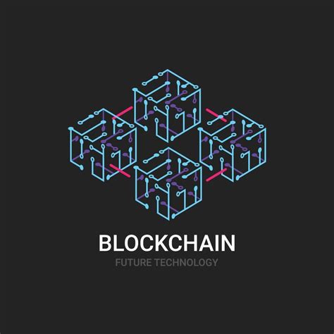 Blockchain Technology Concept Modern Icon 3047539 Vector Art At Vecteezy