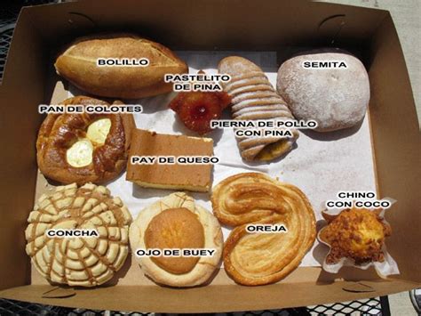 Types Of Pan Dulce Pan De Dulce Pan De Dulce Mexicano Nombres De Pan