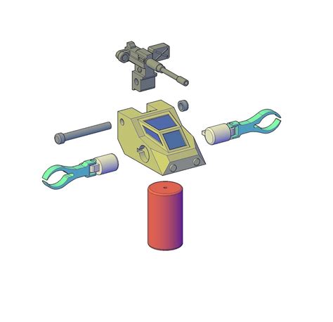 Robot Sd Card Slot 3d Model 3d Printable Cgtrader