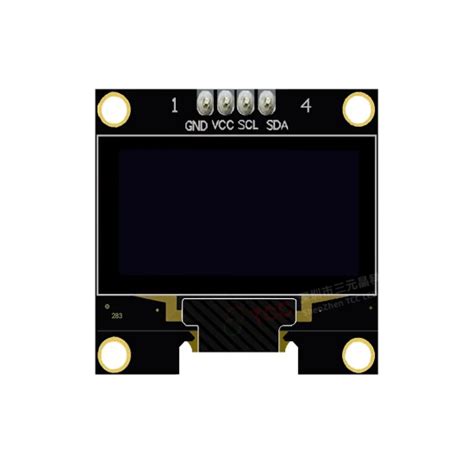4 Pin 12864 Monochrome Oled Display Iic I2c Interface 096 Inch Yellow