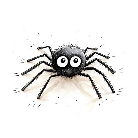 Cute Spider Drawing
