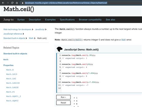 javascript の標準関数をブラウザオンラインで簡単に動作確認デバッグしたい時は MDN web docs のシュミレーターが良さげ Issue