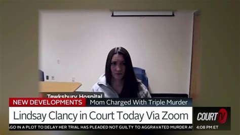 Lindsay Clancy Appears Remotely At Pretrial Hearing Court Tv Video