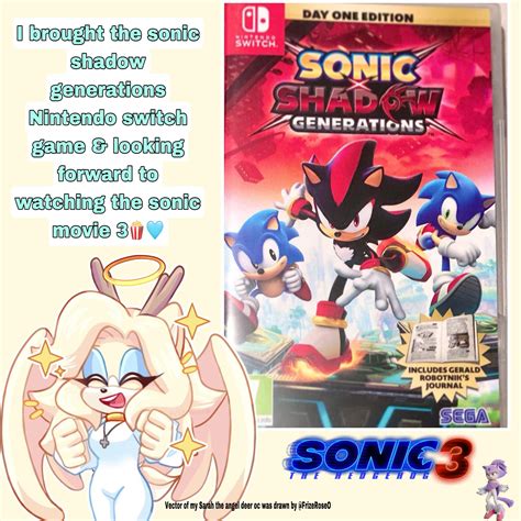 Sonic Shadow Generations Nintendo Switch 🩵 Sonic The Hedgehog Amino