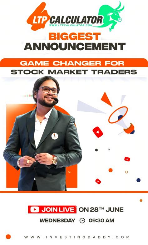 LTP Calculator Official On Twitter GAME CHANGER FOR STOCK MARKET TRADERS Biggest Announcement