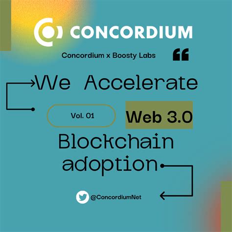 Concordium And Boosty Labs Accelerating Enterprise Blockchain Adoption