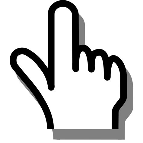 Vector Illustration Of Cursor Sign Free Svg