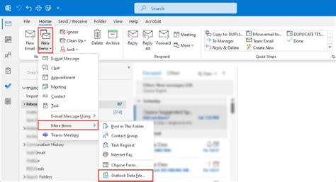 How To Create A Pst File In Outlook