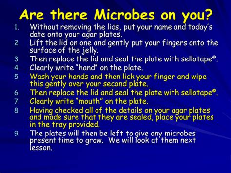 Growing Microorganisms Teaching Resources