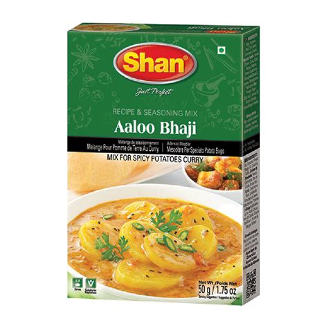 Shop Shan Masala Aloo Bhaji 50g Online South Asian Central Usa