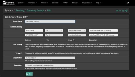 Local LTE Failover With Pfsense