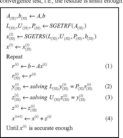 Figure 1 From Improving Dense Linear Equation Solver On Hybrid Cpu Gpu
