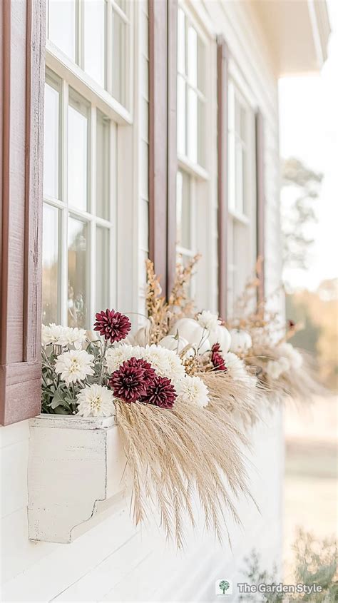 How To Decorate Fall Window Boxes Like A Pro The Garden Style
