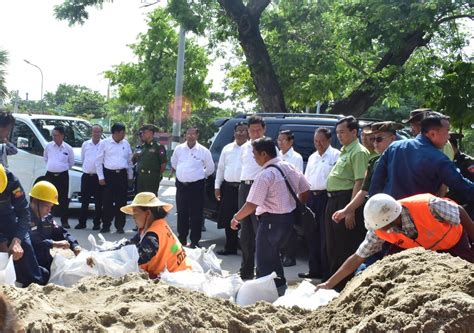 မန္တလေးတိုင်းဒေသကြီးအစိုးရအဖွဲ့၊ ဝန်ကြီးချုပ်ဦးမျိုးအောင်နှင့်အဖွဲ့ဝင်မ