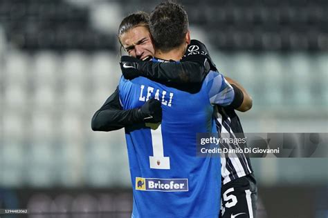 Danilo Quaranta Of Ascoli Calcio Celebrates With Nicola Leali Of News Photo Getty Images